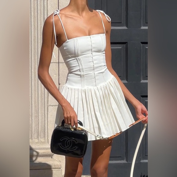 House of CB | Dresses | House Of Cb White Mini Dress | Poshmark
